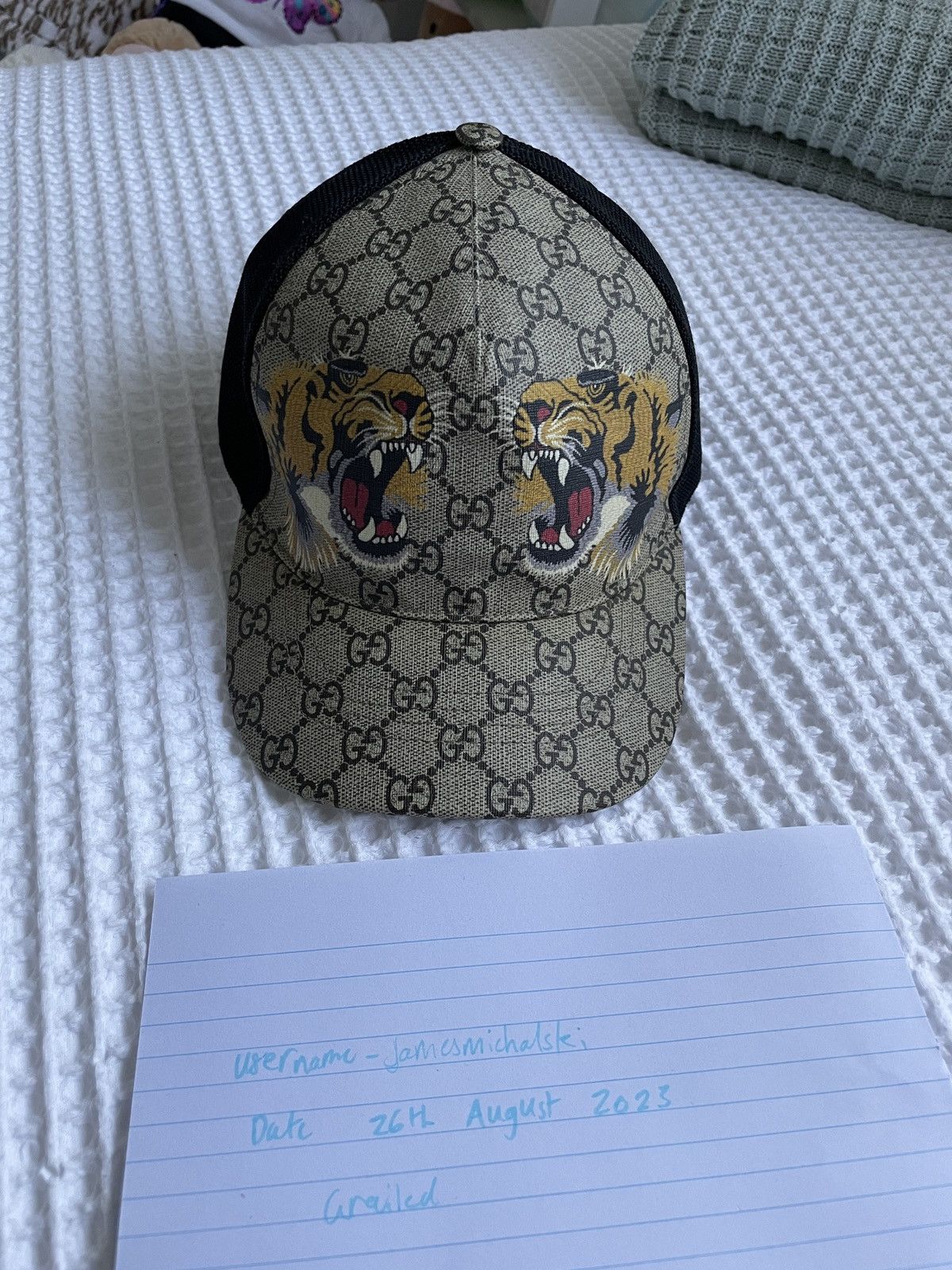 Gucci Gucci Baseball Cap Tiger | Grailed