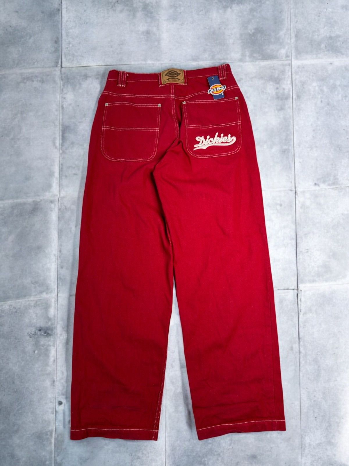 Dickies × Streetwear × Vintage Vintage rare dickies denim wide baggy ...