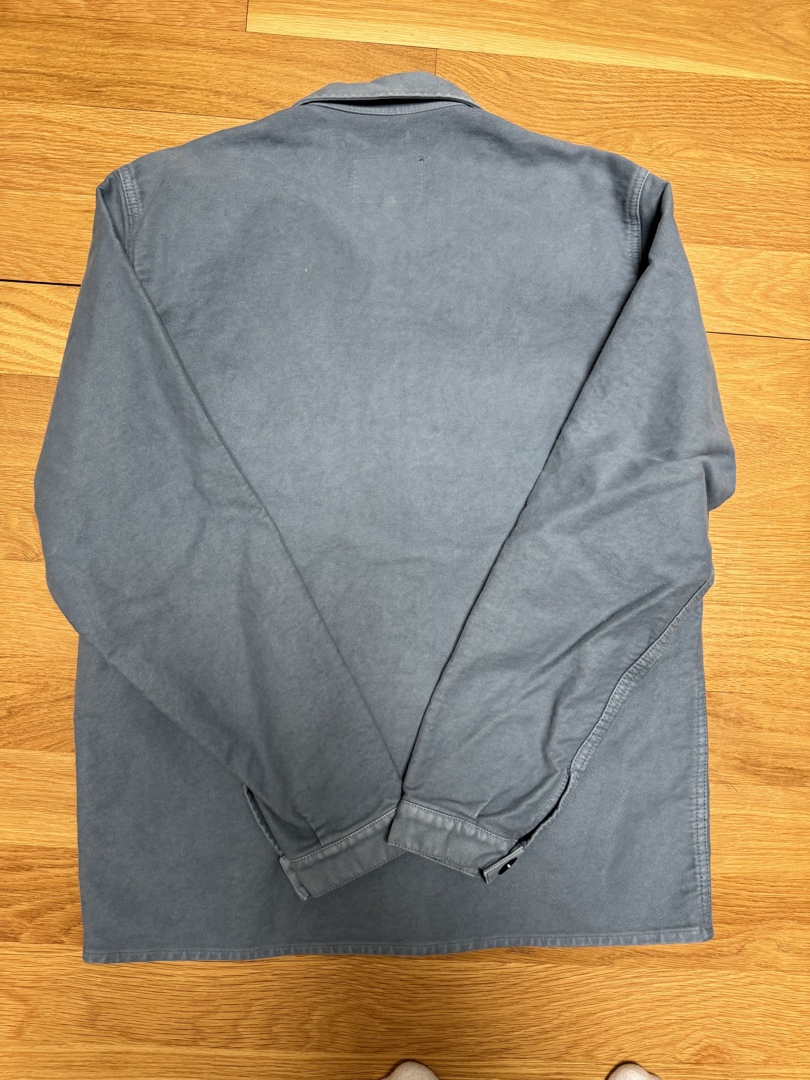 Designer Indigo Blue Mistral Moleskin Work Jacket | Grailed