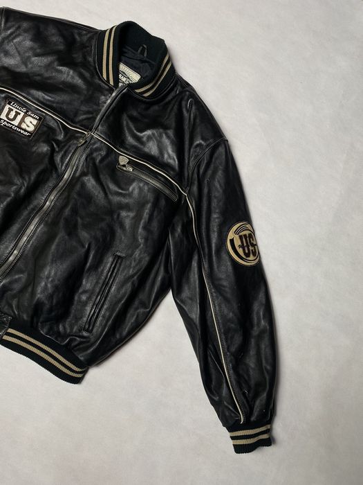 Vintage Vintage uncle sam leather jacket 90s | Grailed