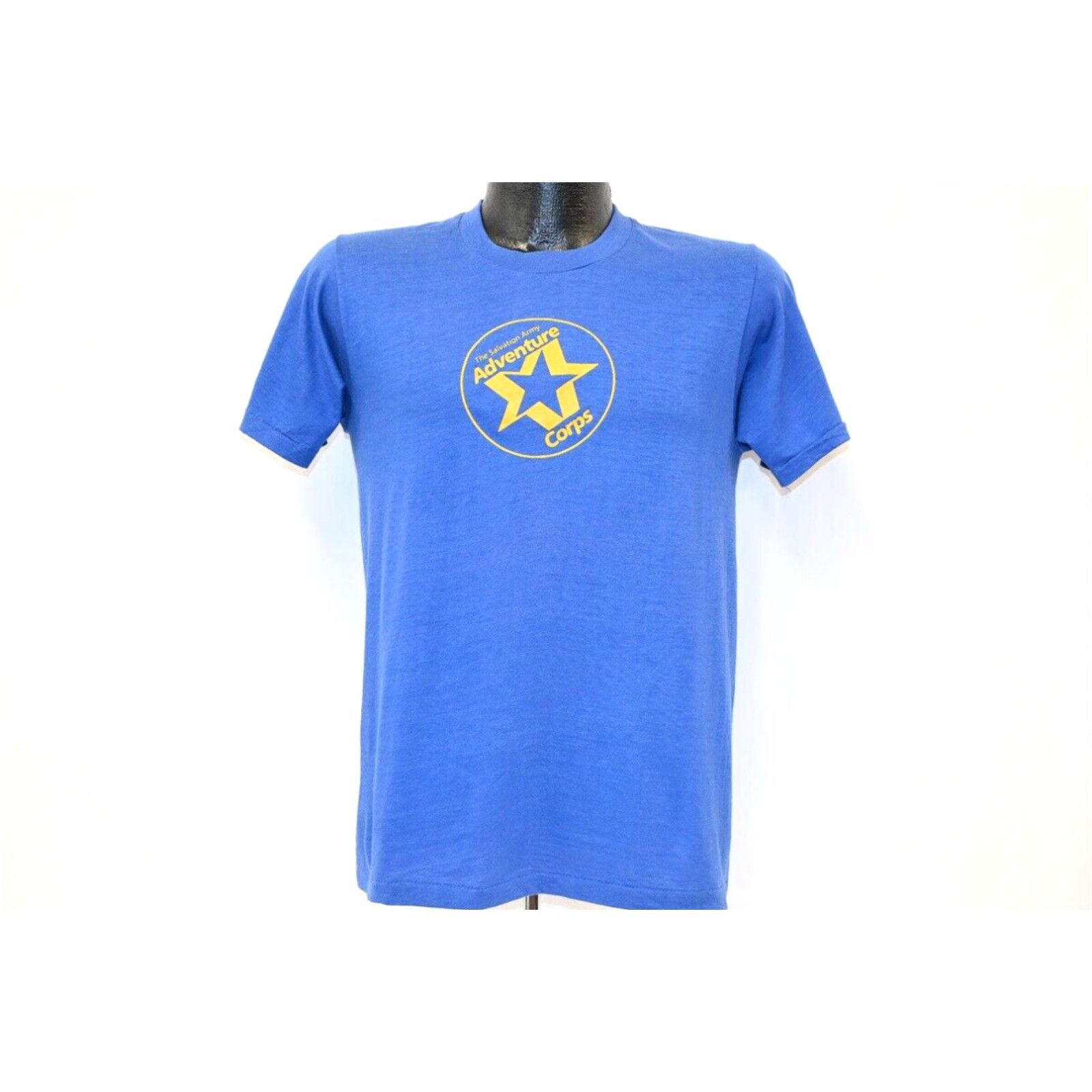 Screen Stars vintage 80s SALVATION ARMY ADVENTURE CORPS STAR LOGO YOUTH ...