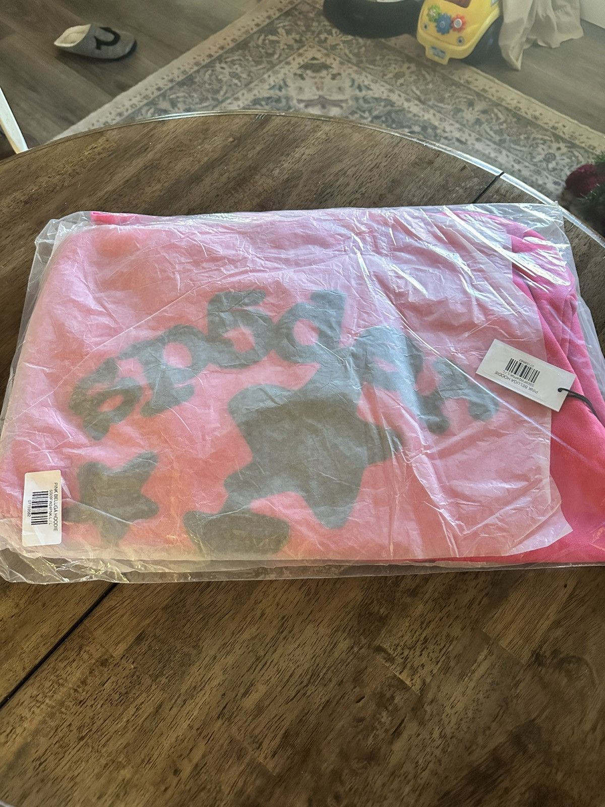 Spider Sp5der beluga hoodie pink | Grailed