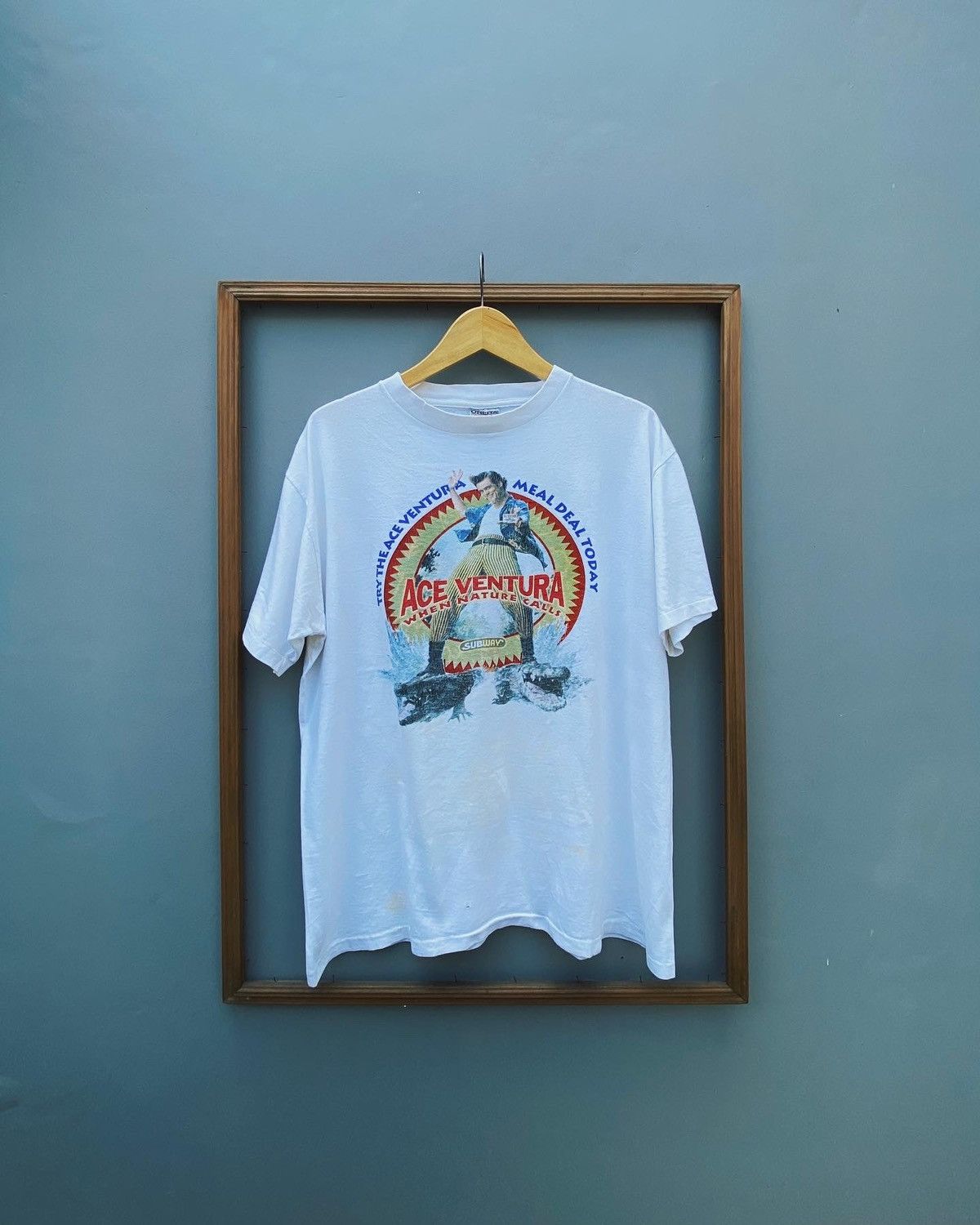 Vintage Ace Ventura Movie Promo Shirt Jim Carrey Rare | Grailed