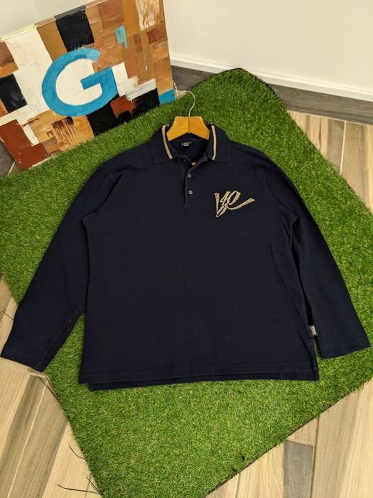 Versace Jeans Couture Versace Jeans Couture long sleeve rugby polo drip ...