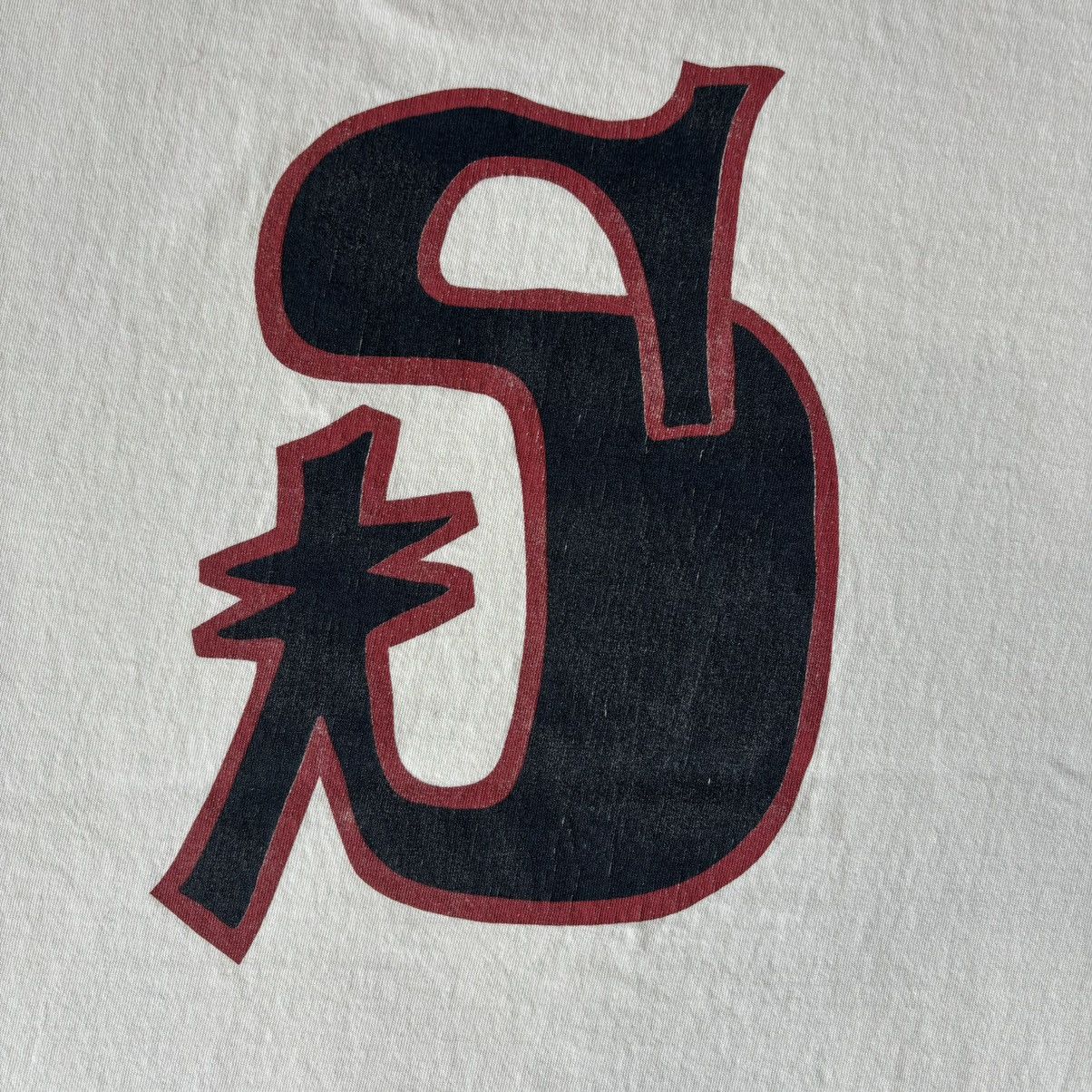 Stussy Vintage Early 2000s Stussy Big S Logo T-shirt | Grailed