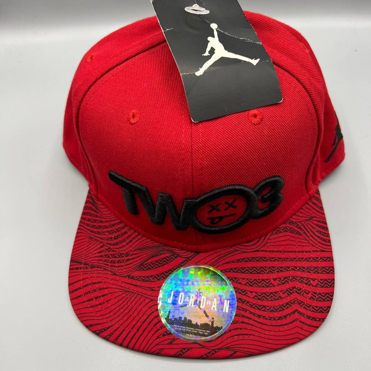 Jordan Brand Air Jordan Hat Men Red Jumpman Flu Game Snap Back Cap New ...