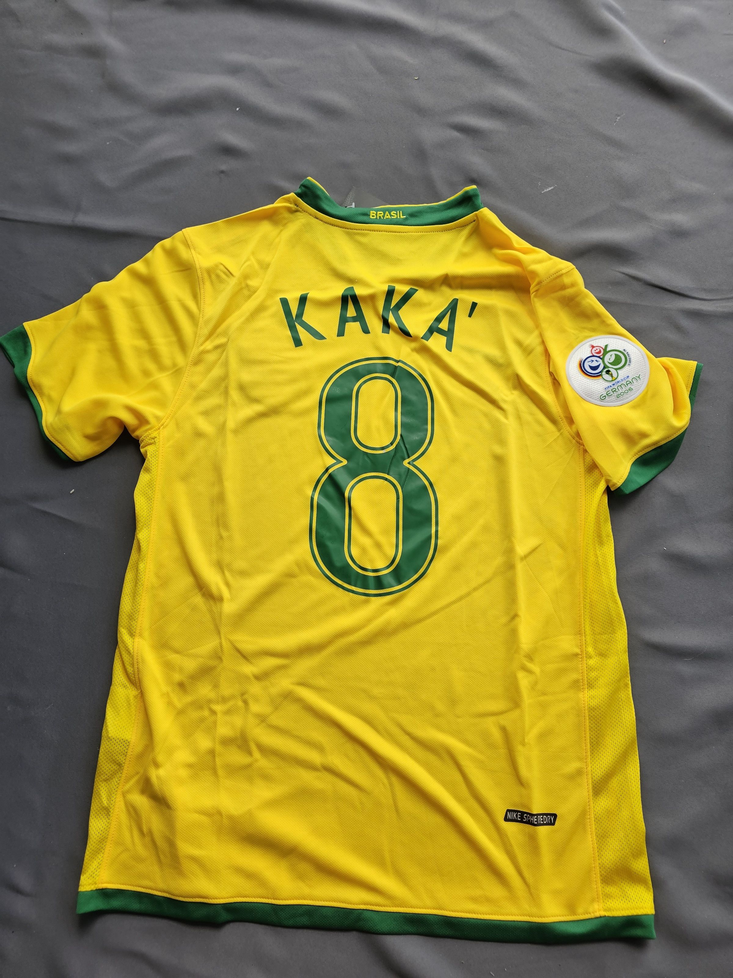 Other 2006 world cup Brazil #8 kaka jersey yellow XL | Grailed