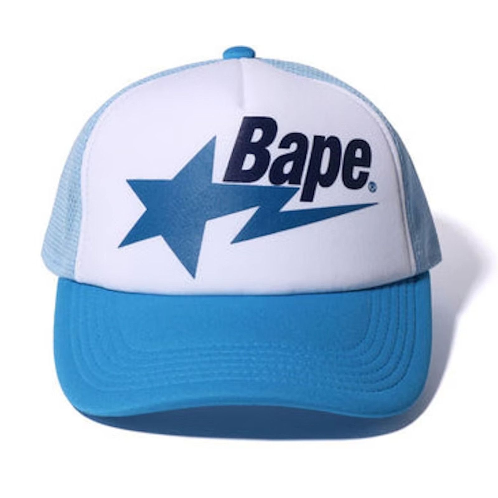 Bape BAPE Sta Mesh Cap Blue | Grailed