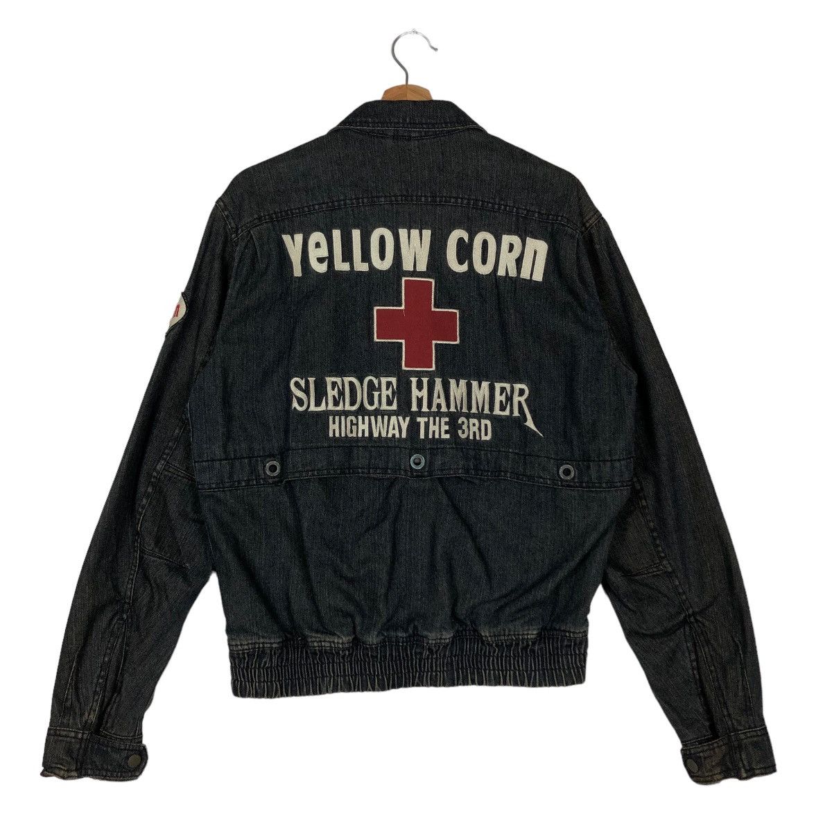 Hein Gericke 🔥Vintage Jacket Yellow Corn Sledge Hammer Highway The 3RD ...
