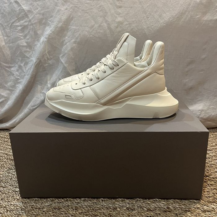 Rick Owens Rick Owens Geth Runner Sneaker Shoe, Milk, Size 40 | Grailed