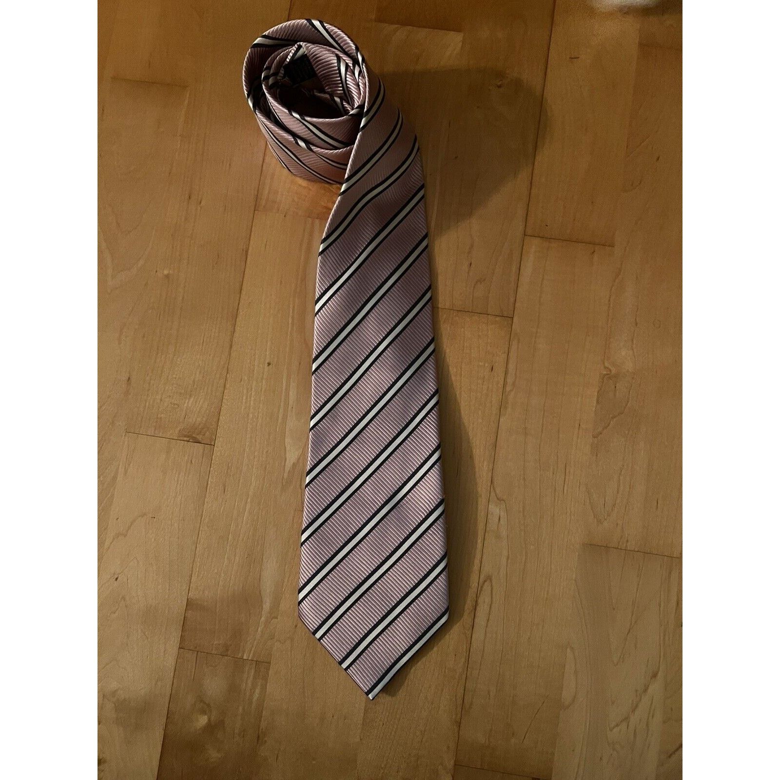 Donald Trump Donald J. Trump Signature Collection Silk Striped Tie Pink ...