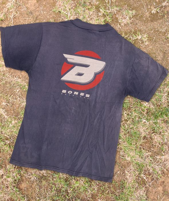 Bones Distressed 90s Bones Powell Peralta Tshirt | Grailed