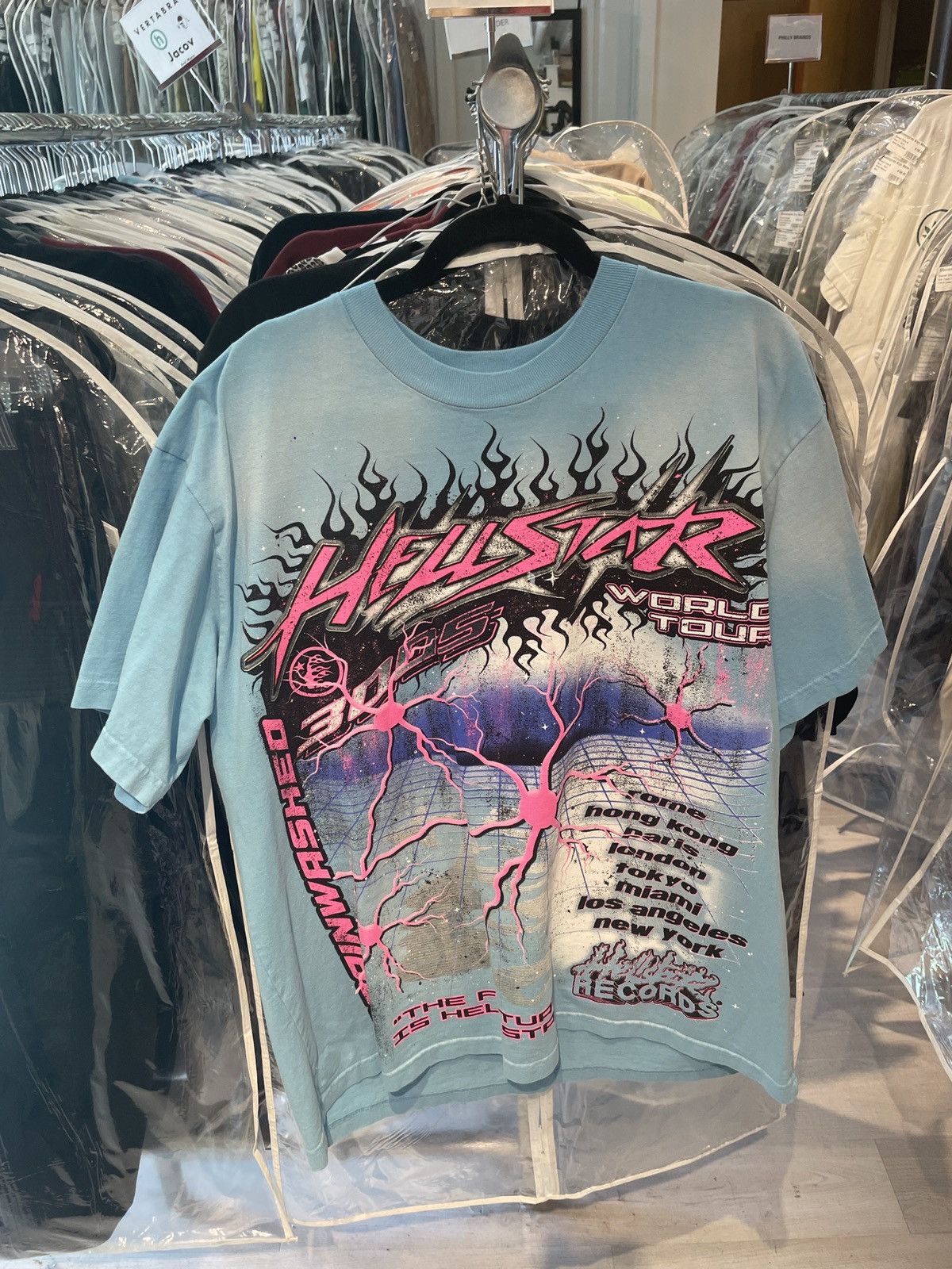 HELLSTAR Hellstar Neuron Tour Shirt | Grailed