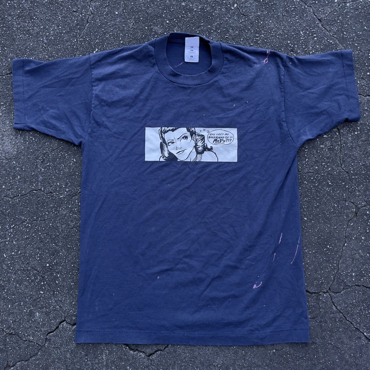 Fruit Of The Loom × Rock Band × Rock T Shirt Vtg Thrashed WHY CAN'T MY ... Fruit Of The Loom × Rock Band × Rock T Shirt Vtg Thrashed WHY CAN'T MY ...