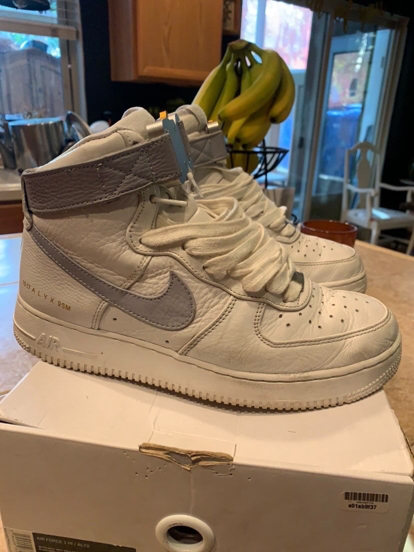 1017 ALYX 9SM × Alyx × Nike *LAST DROP* ALYX AF1 “White Grey” | Grailed
