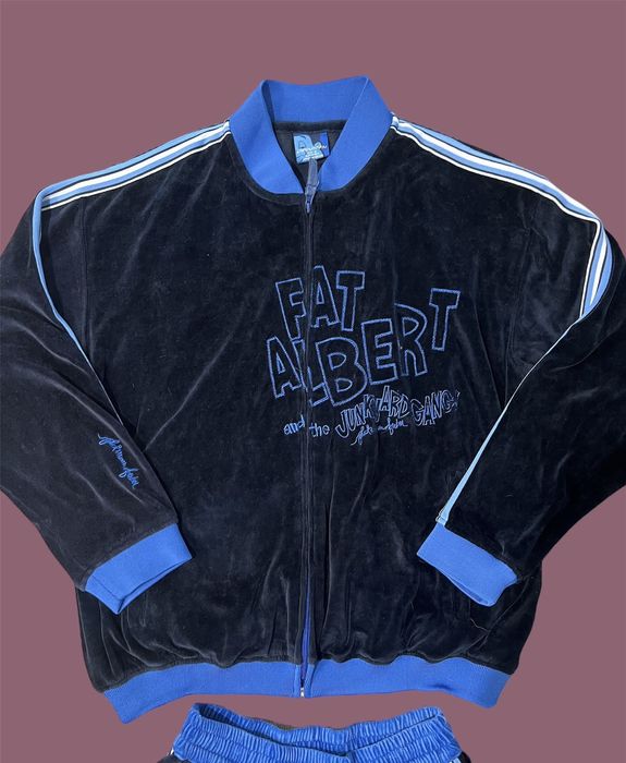 Vintage VTG 90’s FUBU Fat Albert Junkyard Gang Jacket Pants Set | Grailed