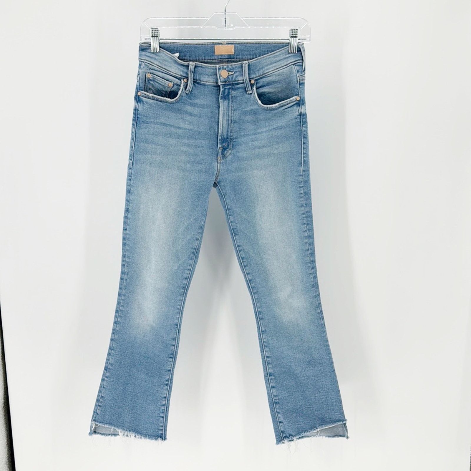 Mother Denim Mother insider crop step fray limited edition high waisted ...