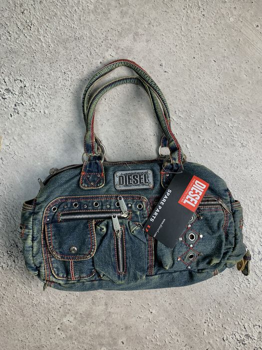 Diesel Diesel sling bag Vintage Y2K multi pocket bag military 90s | Grailed