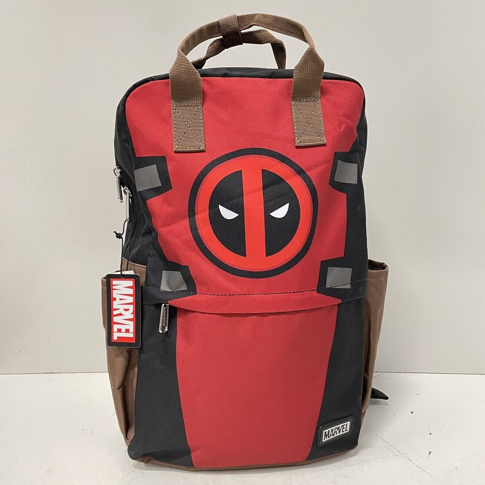 Marvel Comics LOUNGEFLY X MARVEL DEADPOOL Cosplay Square Backpack Bag ...