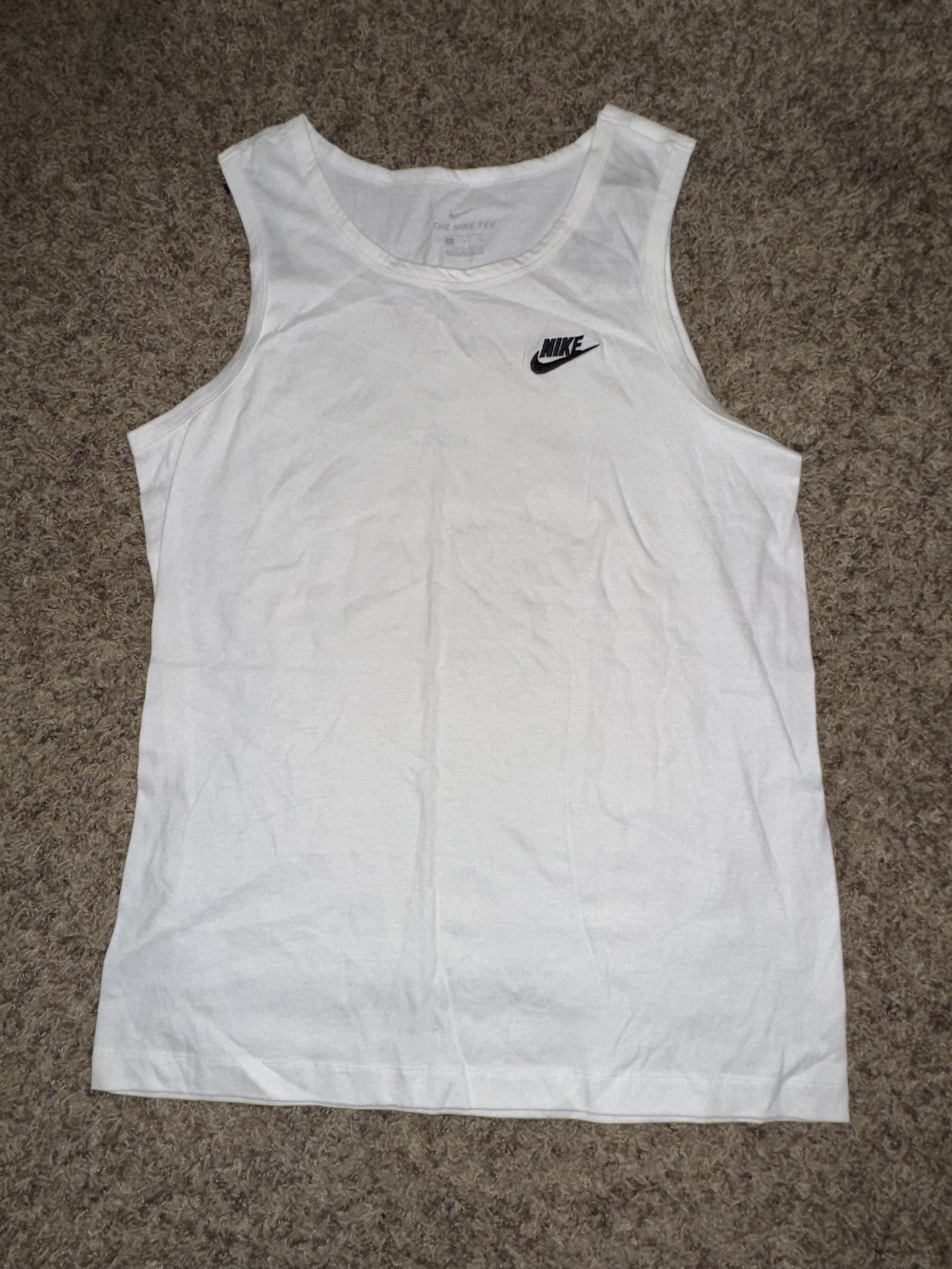 Nike Nike Sportswear Club Men's White Tank | Grailed