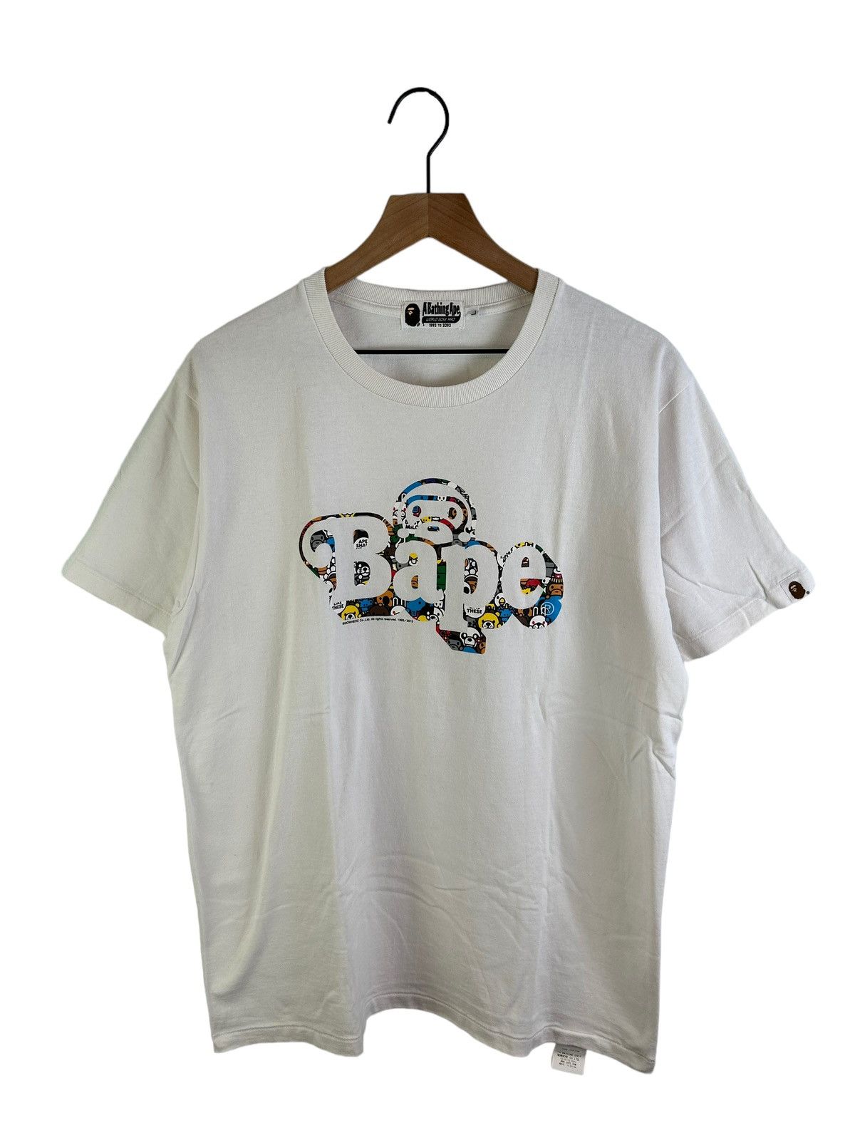 Bape 2013 Bape Milo Animal Logo Print T-Shirts | Grailed