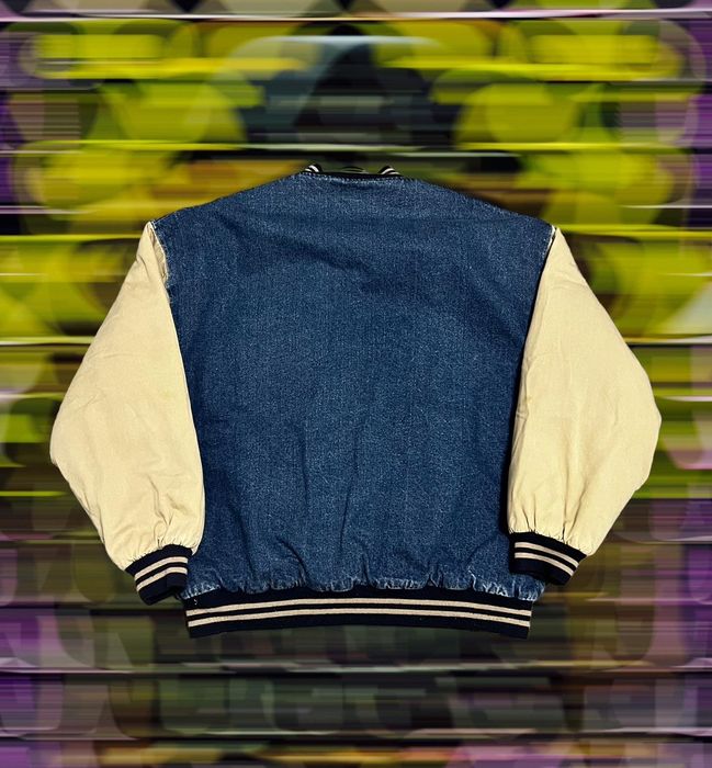 Vintage Vintage Denim Varsity Jacket | Grailed