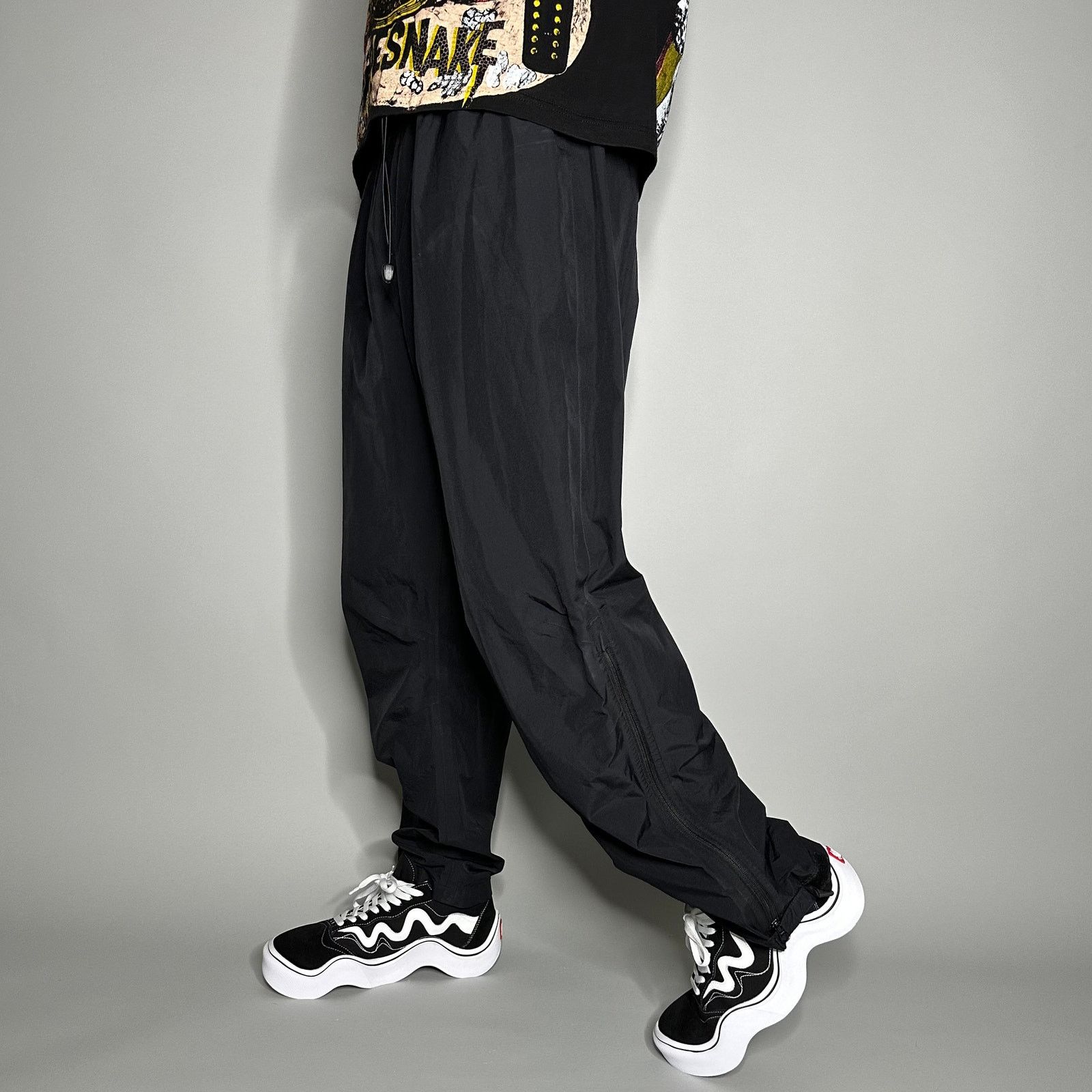 Cabelas × Goretex × Vintage Vintage Goretex Track Pants Jet Black Water ...