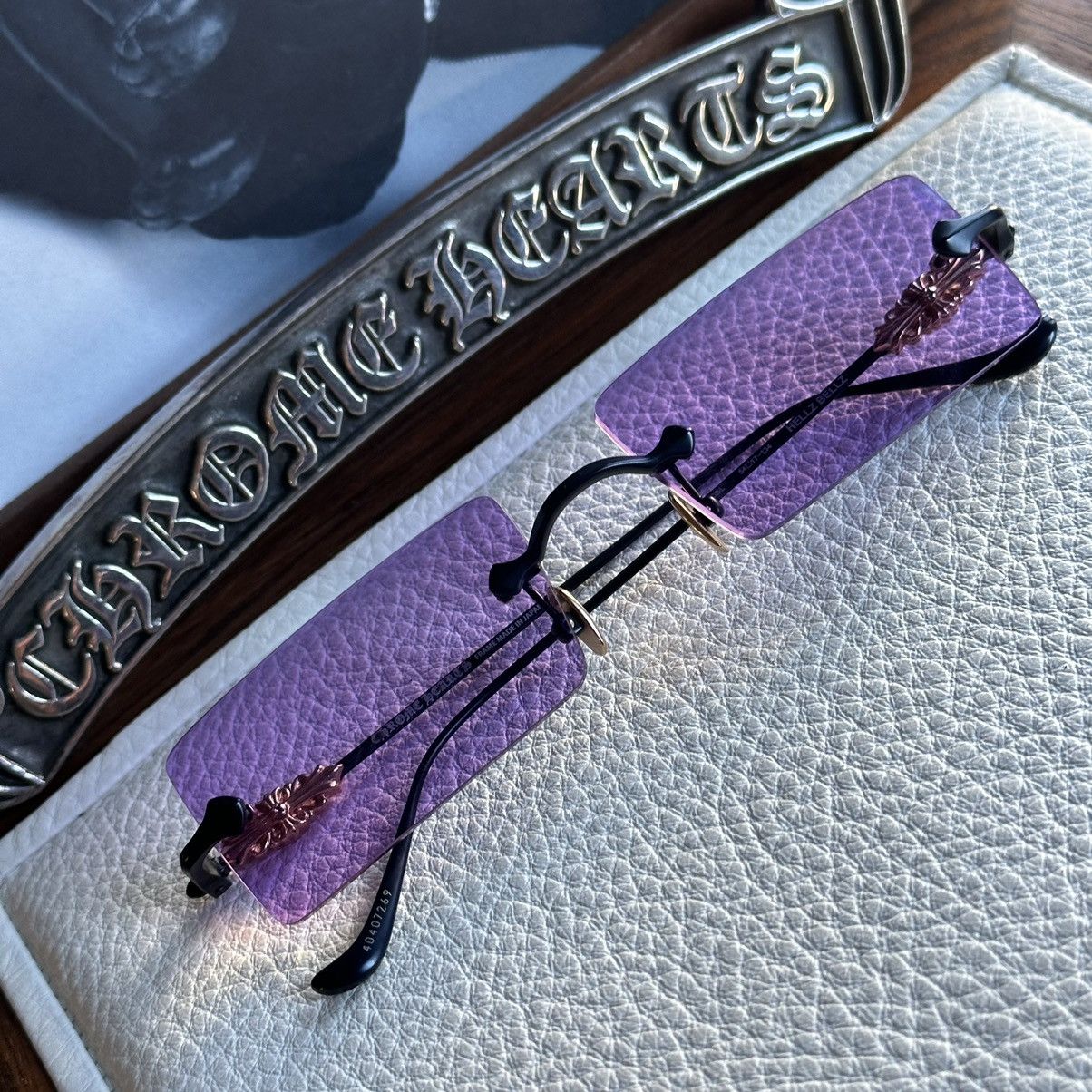 Chrome Hearts Chrome Hearts Hellz Bellz Sunglasses | Grailed
