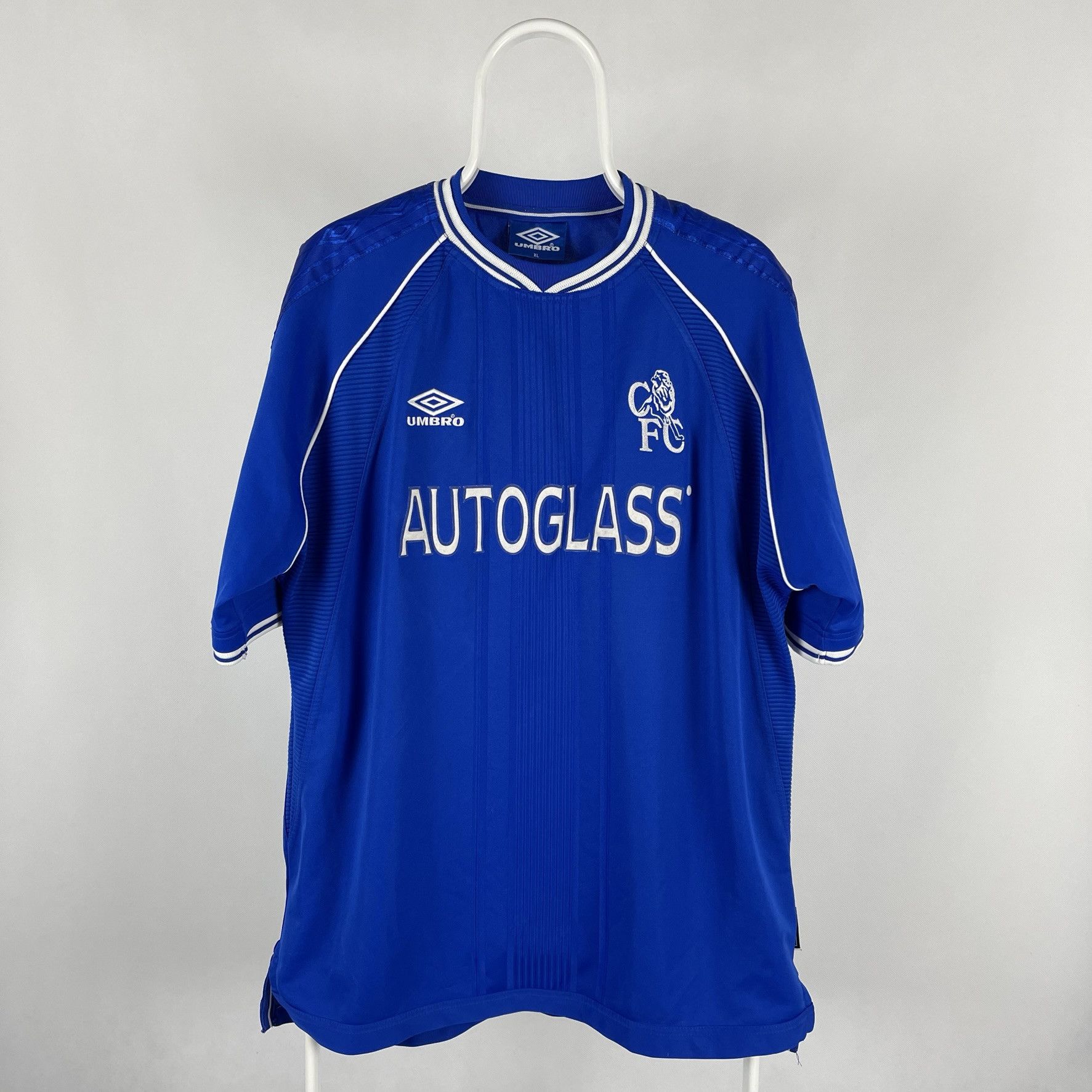 Chelsea × Soccer Jersey × Umbro Vintage Umbro Autoglass Chelsea 1999 ...