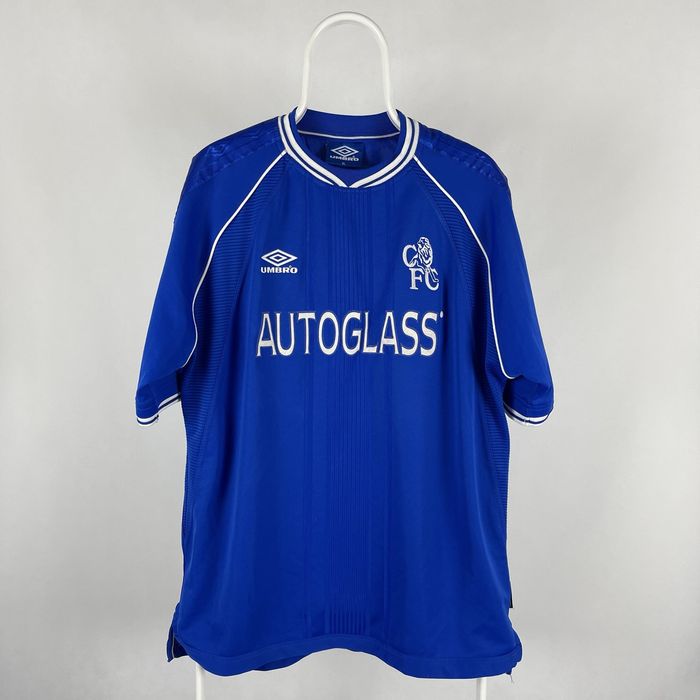 Umbro Vintage Umbro Autoglass Chelsea 1999 -2000 Home Jersey | Grailed