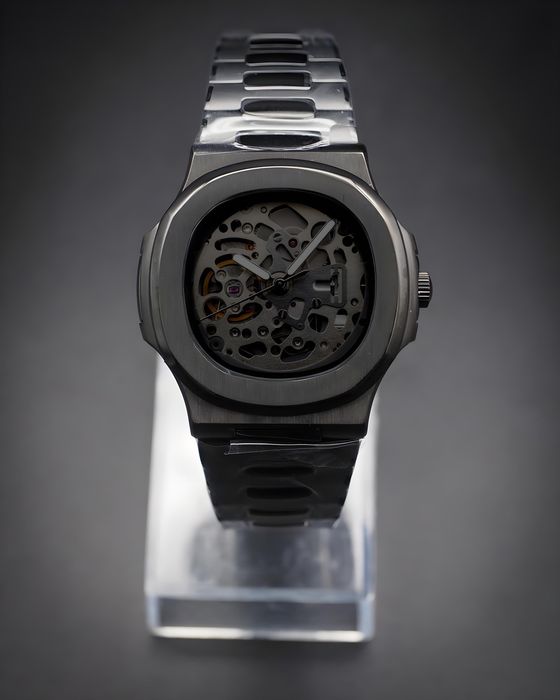 Seiko Seiko luxury custom skeleton “nautilus” watch | Grailed