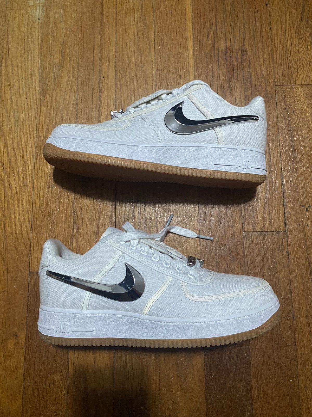 Jordan Brand × Nike × Travis Scott Travis scott Air Force 1 white | Grailed