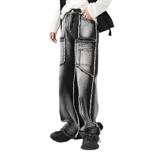 japanese-brand-frosted-black-gradient-baggy-denim-jeans-grailed