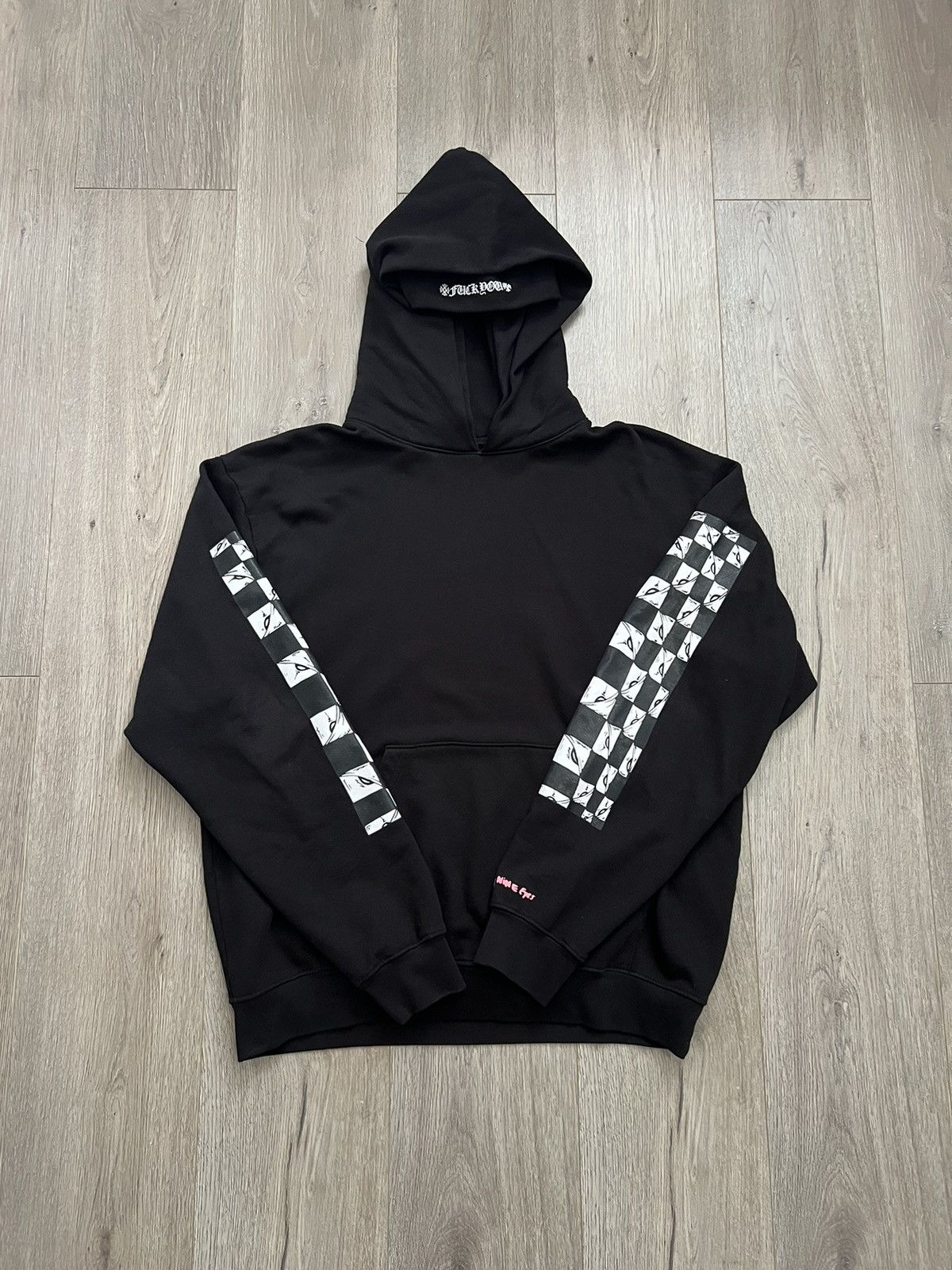 Chrome Hearts Chrome Hearts Matty Boy 99 Eyes Double Hood Hoodie | Grailed