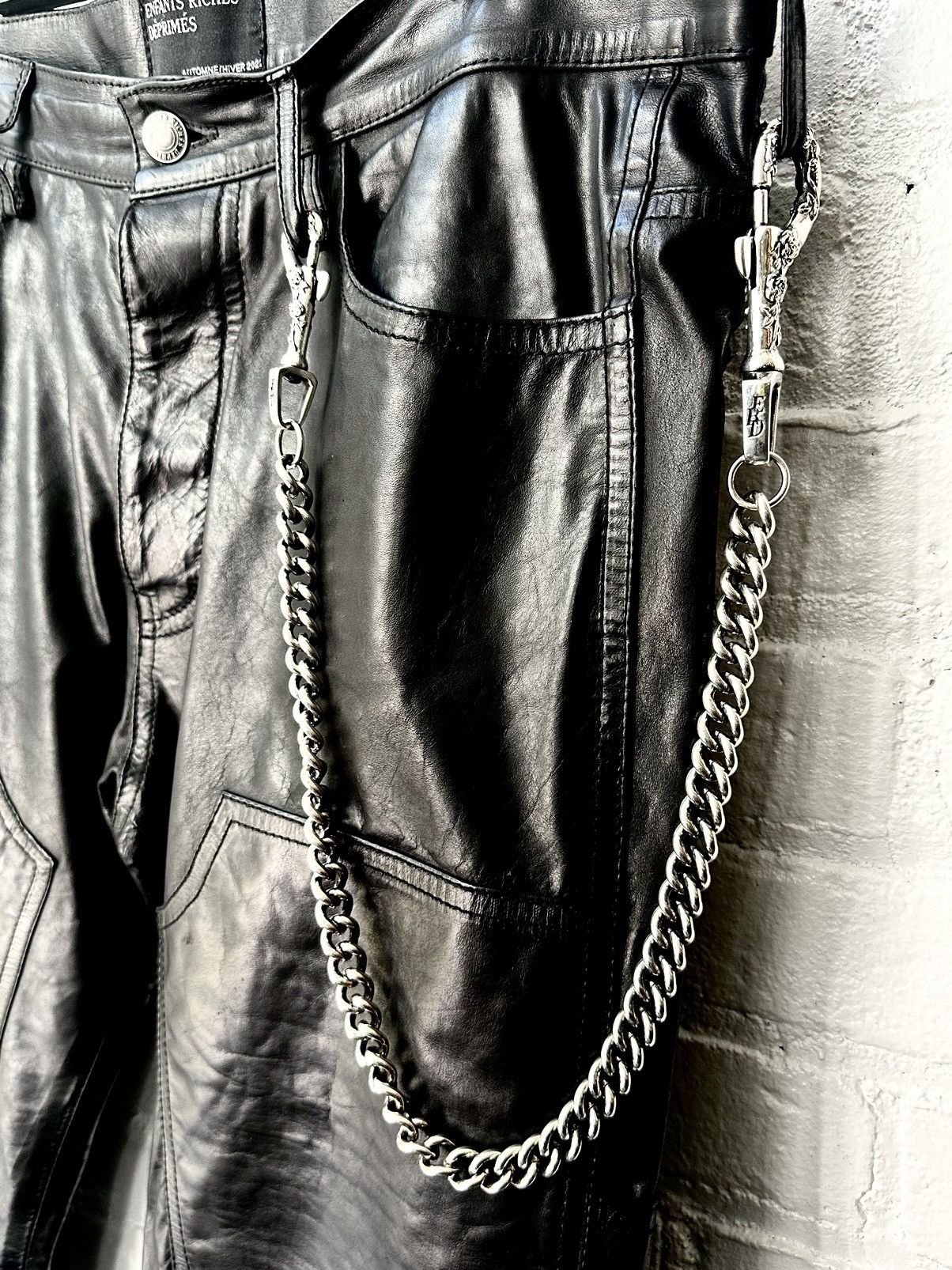 Enfants Riches Deprimes ERD XXL SILVER ROSE WALLET CHAIN | Grailed