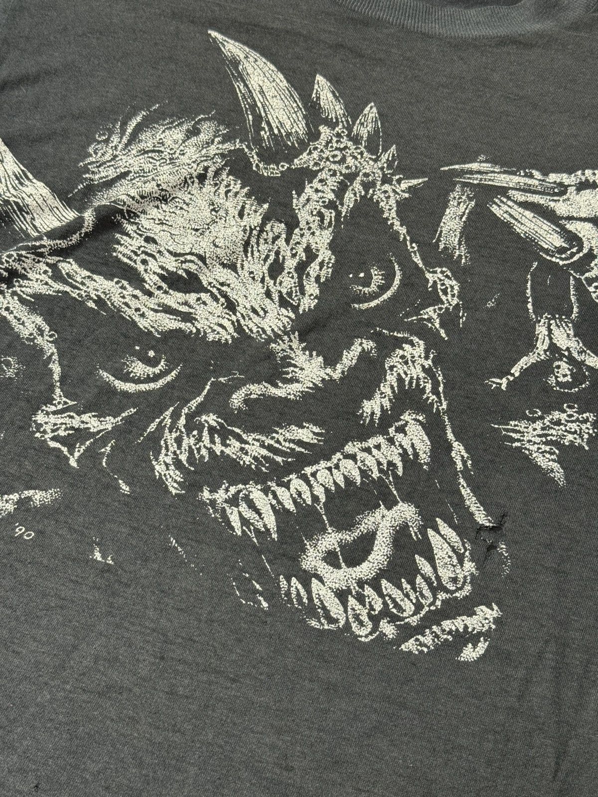 Art × Vintage *RARE* VINTAGE 80S GORE SHRIEK COMICS DEMON PROMO T-SHIRT ...