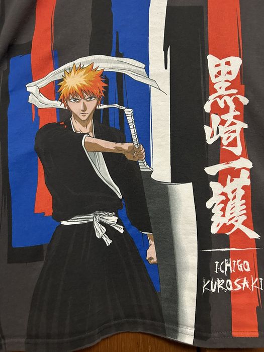 Vintage Vintage Shonen Bleach Ichigo Kurosaki Y2K Anime Shirt | Grailed