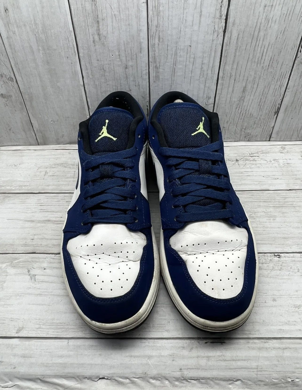 Jordan Brand AIR JORDAN 1 LOW INSIGNIA BLUE MENS SIZE 9 Sneakers Rare ...