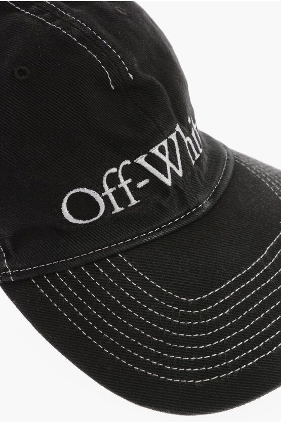 Off-White o1y0225 Size : OS / Logo Hat / Cap in Black | Grailed