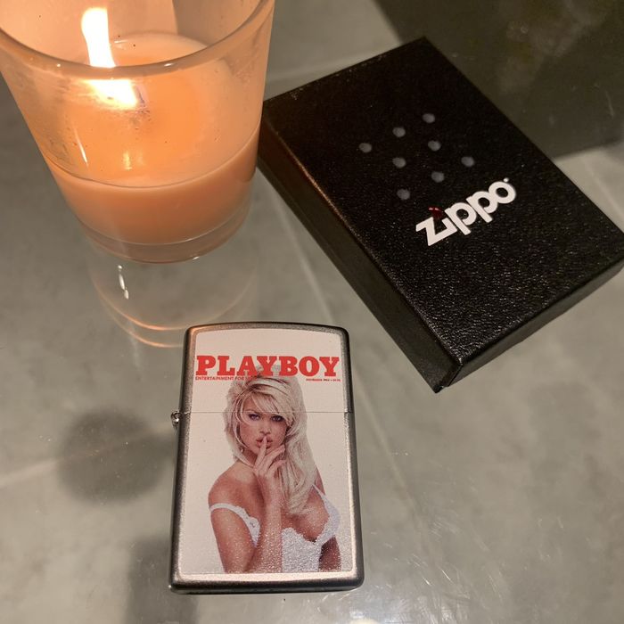 Playboy Vintage 1994 Playboy Cover burlesque chrome zippo lighter | Grailed