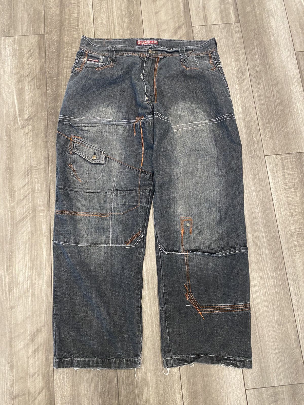 Fubu Crazy Baggy Heavy Pocketed Fubu Style Denim | Grailed