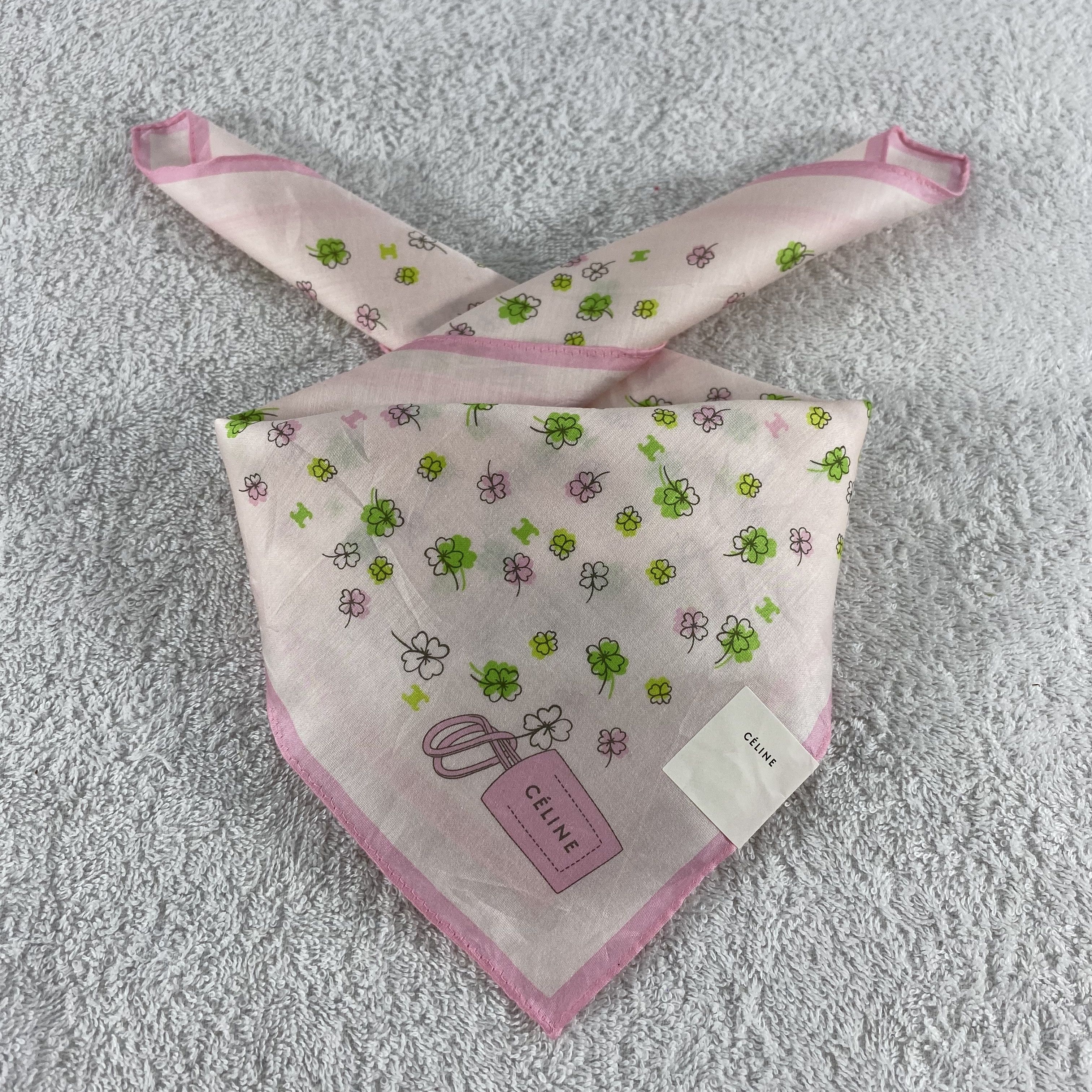 Celine × Vintage Celine Neckerchief / Bandana / Handkerchief | Grailed