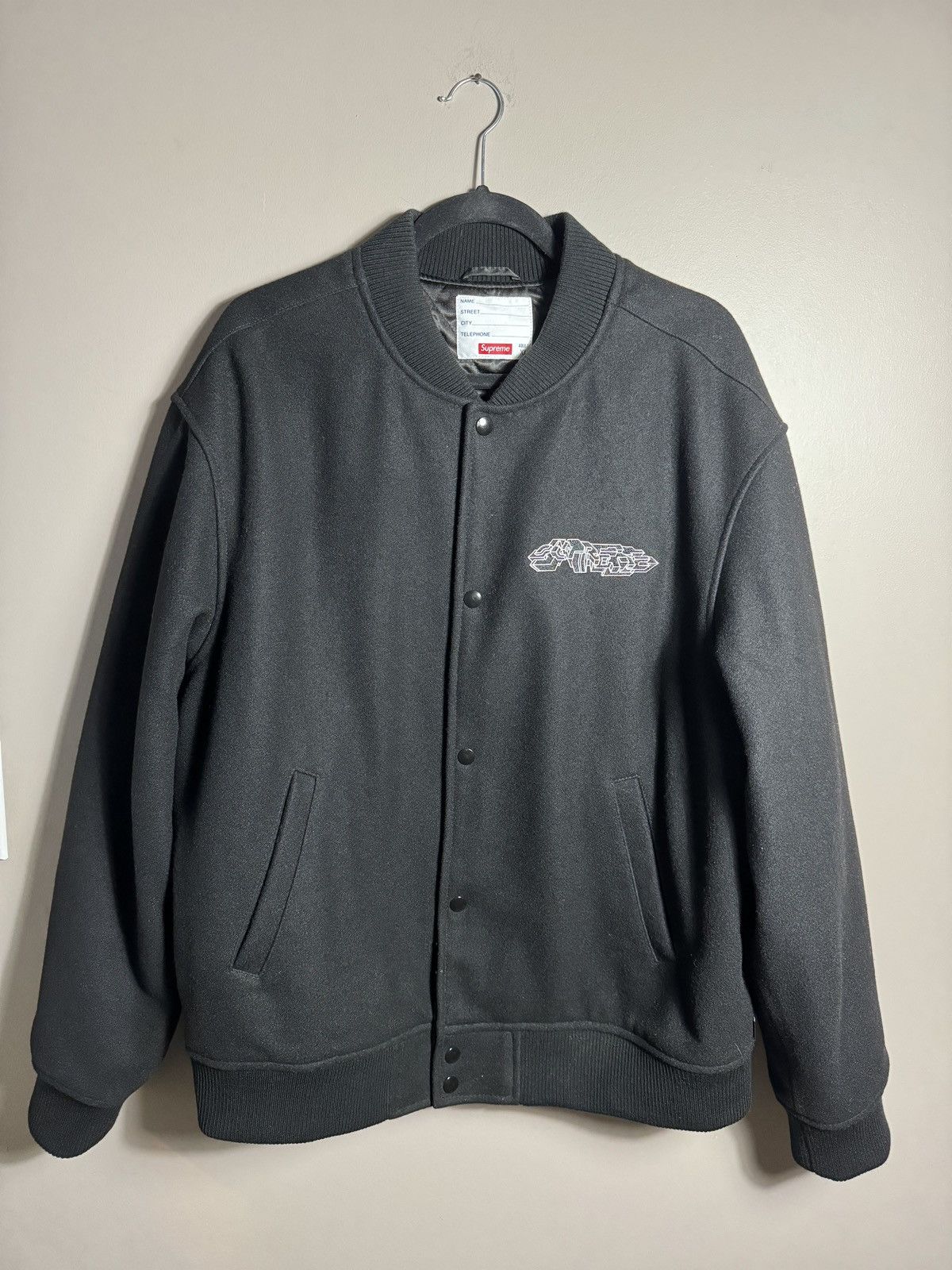 Supreme Supreme Boris Tellegen Varsity Jacket | Grailed
