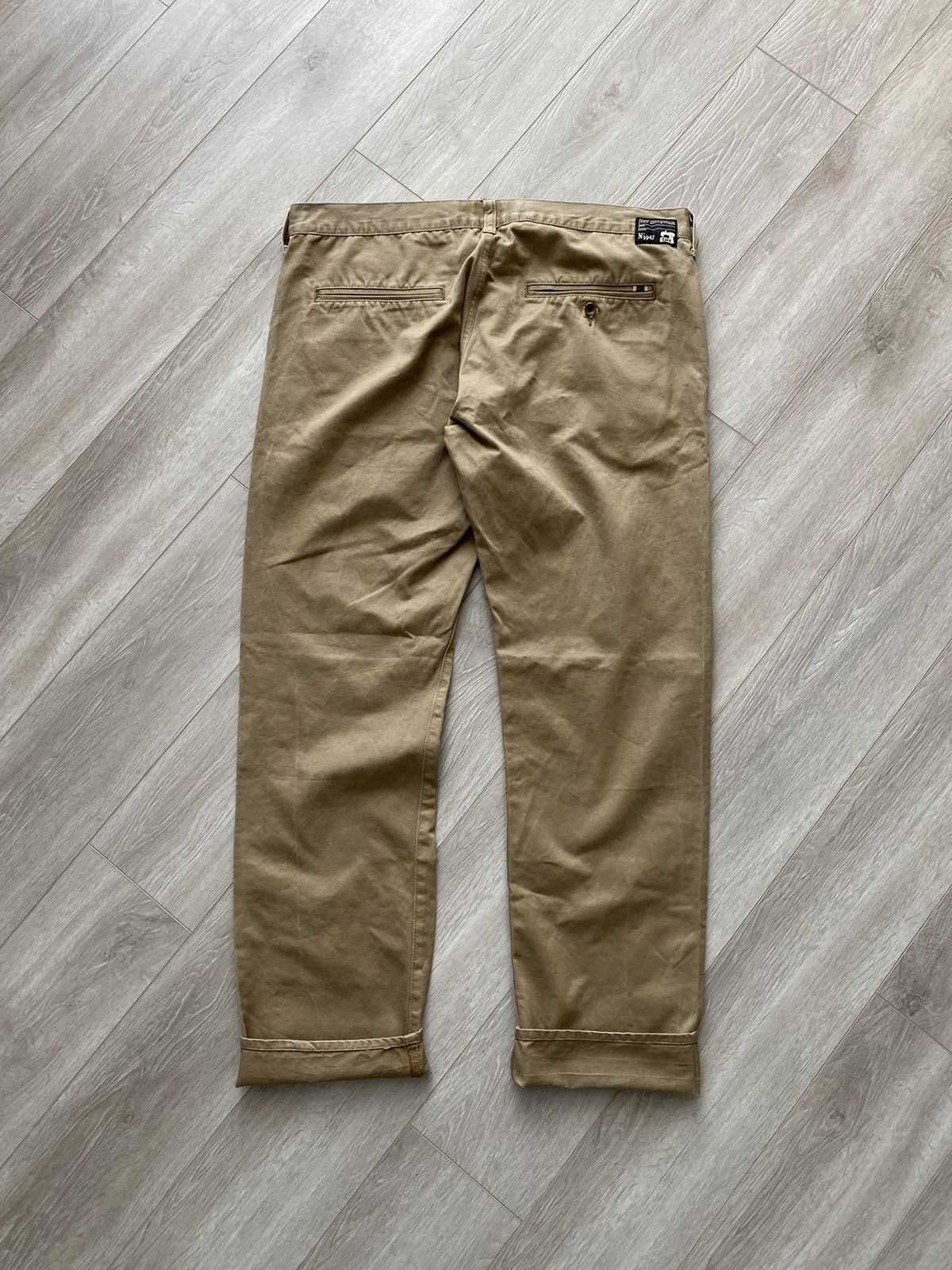 Edwin Edwin Japan E-Standard Classic Chino - Beige Selvedge Japan | Grailed