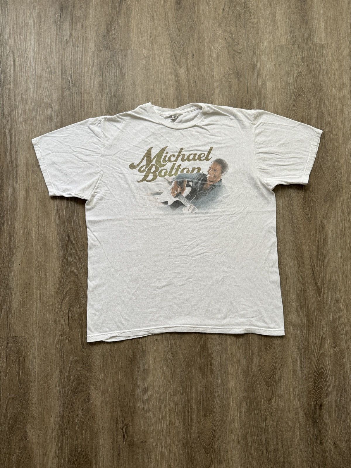 Band Tees × Streetwear Vintage Y2K Michael Bolton One World One Love Tour Promo | Grailed