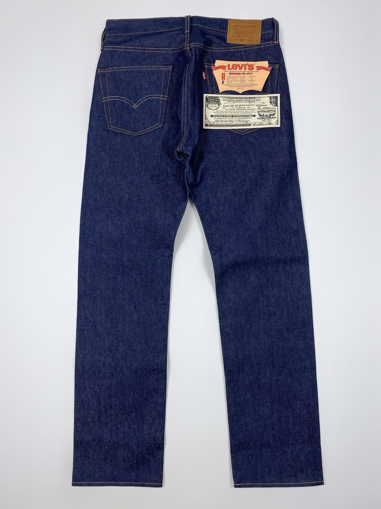 Levi's 501 150th Anniversary French Limited Edition Selvedge Denim ...