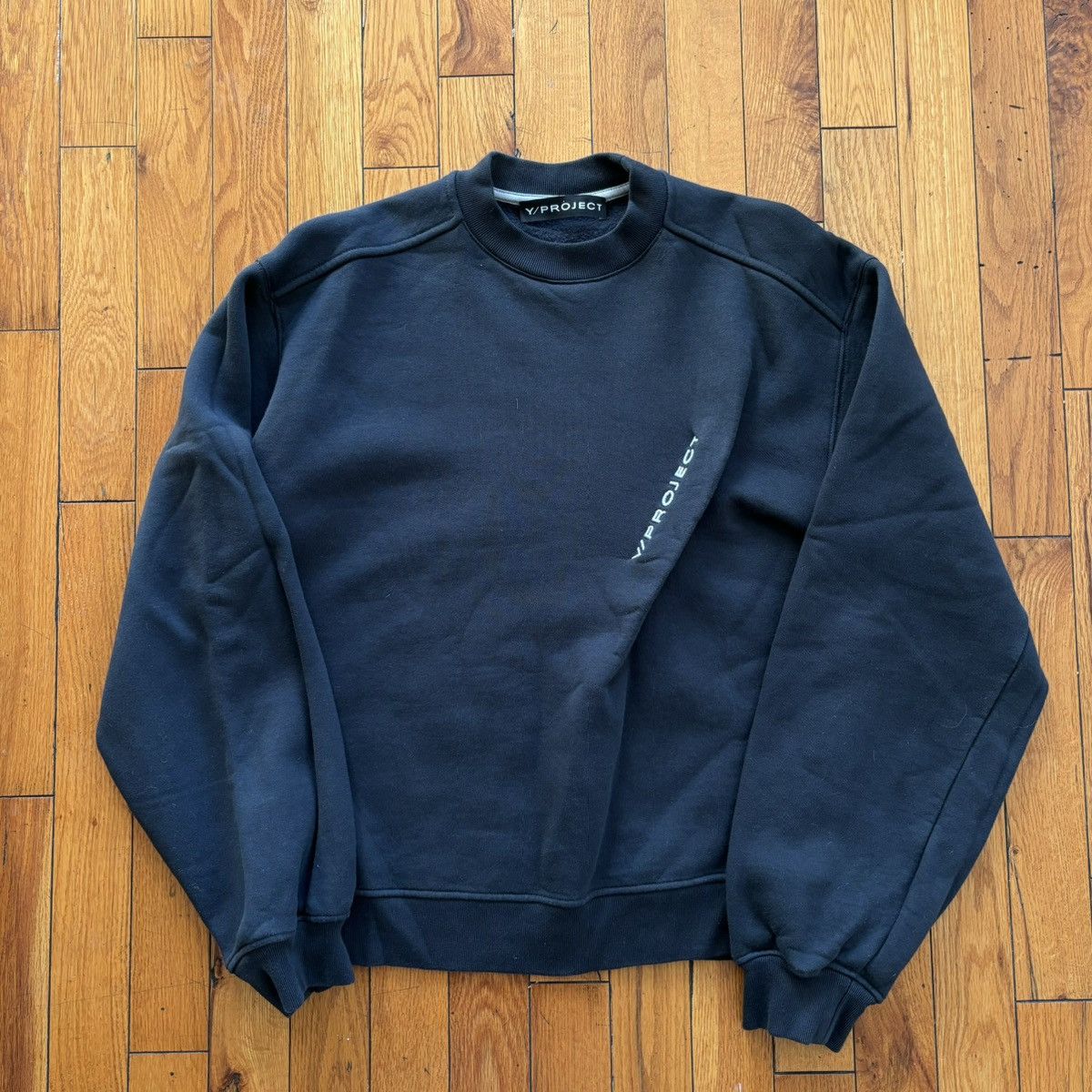 Y/Project Pinched Logo Sweatshirt | Grailed