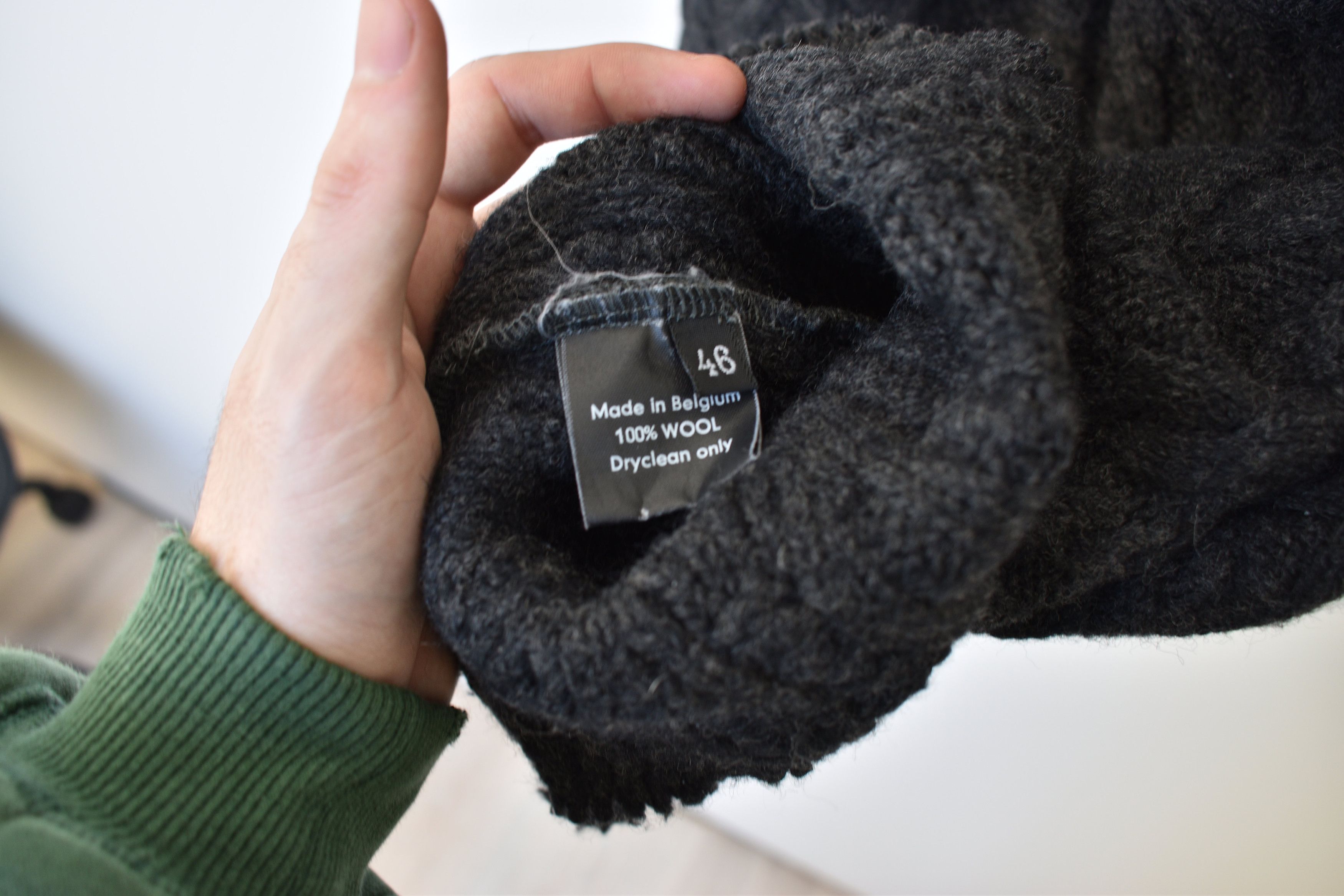 Raf Simons Raf Simons AW 2000-2001 Confusion Sleeveless Sweater Wool ...