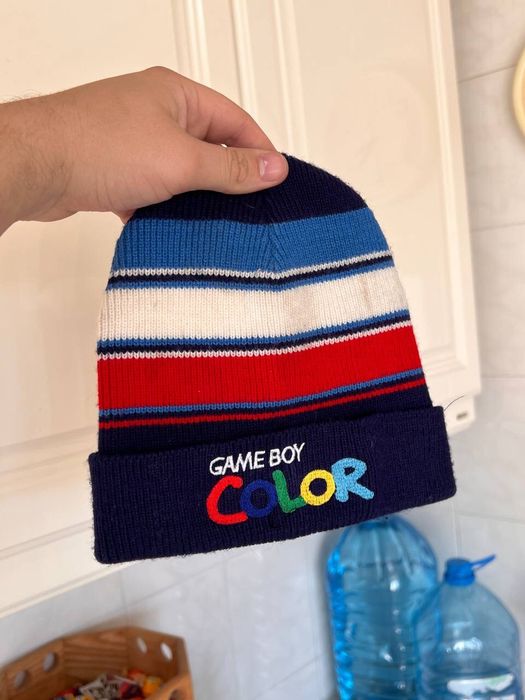 Vintage 90s Game Boy Color Nintendo Beanie Hat Made in Taiwan | Grailed