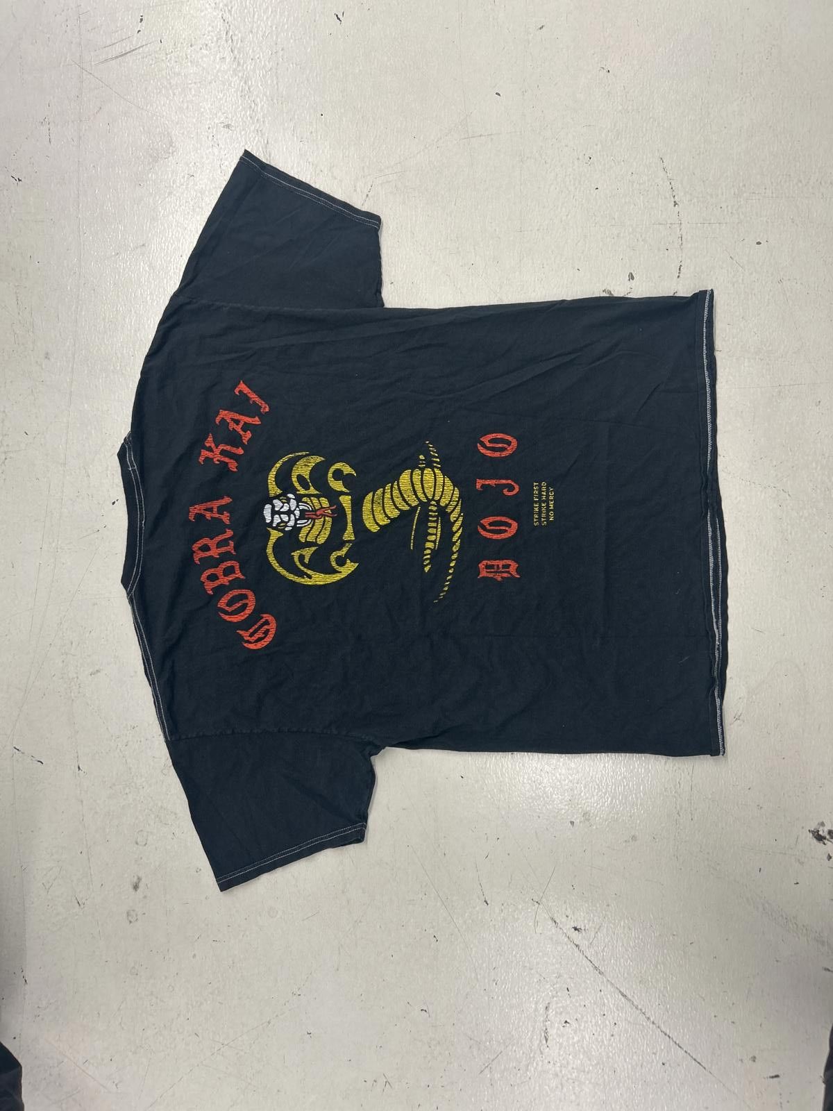 Designer Cobra Kai Dojo T-shirt by BioWorld - Black Design | Grailed